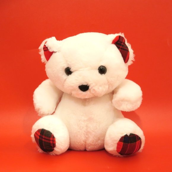 Princess Soft Toys | Toys | Princess Soft Toys Teddy Bear Plaid Vintage ...